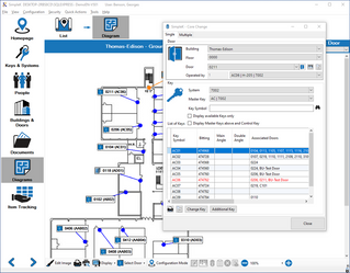 Simplify master keying, define systems up to 12 levels - compatible with many manufacturers ...